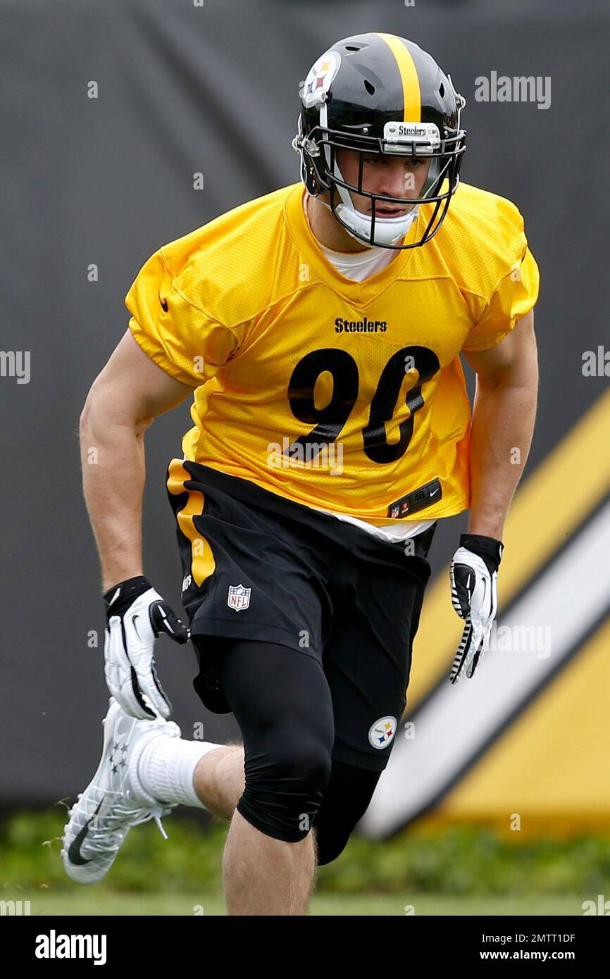 Pittsburgh Steelers first round draft pick linebacker T.J. Watt (90 ...