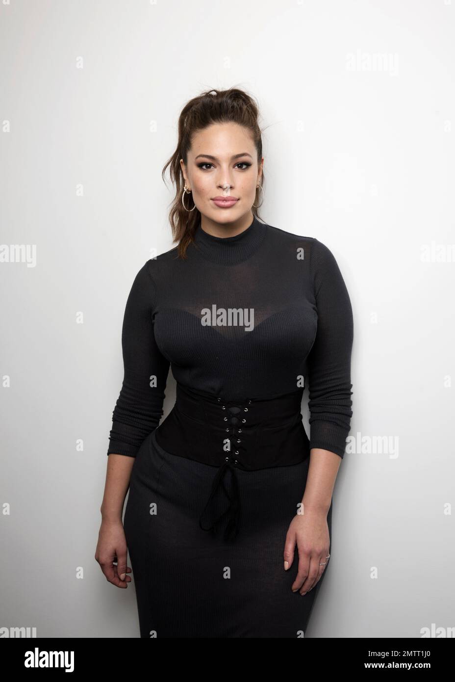 In this May 9, 2017 photo, model and author Ashley Graham poses for a ...