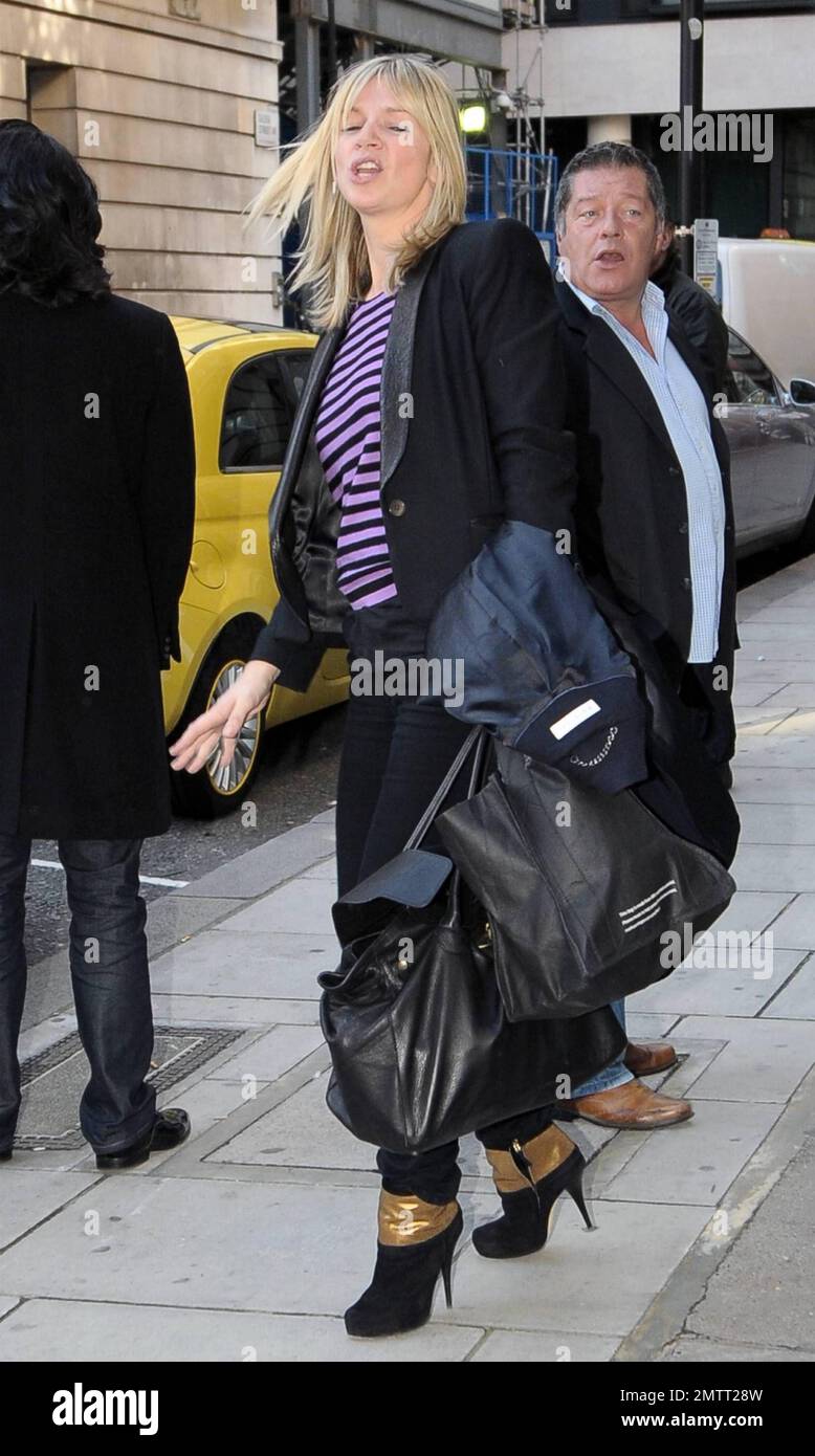 The five-foot-ten Zoe Ball arrives at BBC Radio 2 and, wearing heels ...