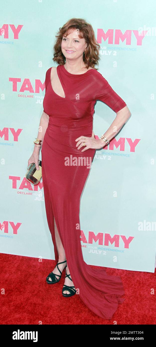 Susan Sarandon at the premiere Of Warner Bros. Pictures' "Tammy". Los ...