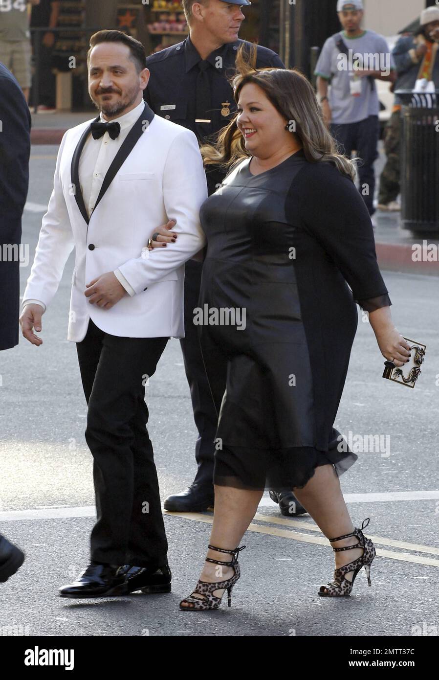 Ben Falcone, Melissa McCarthy at the premiere Of Warner Bros. Pictures ...
