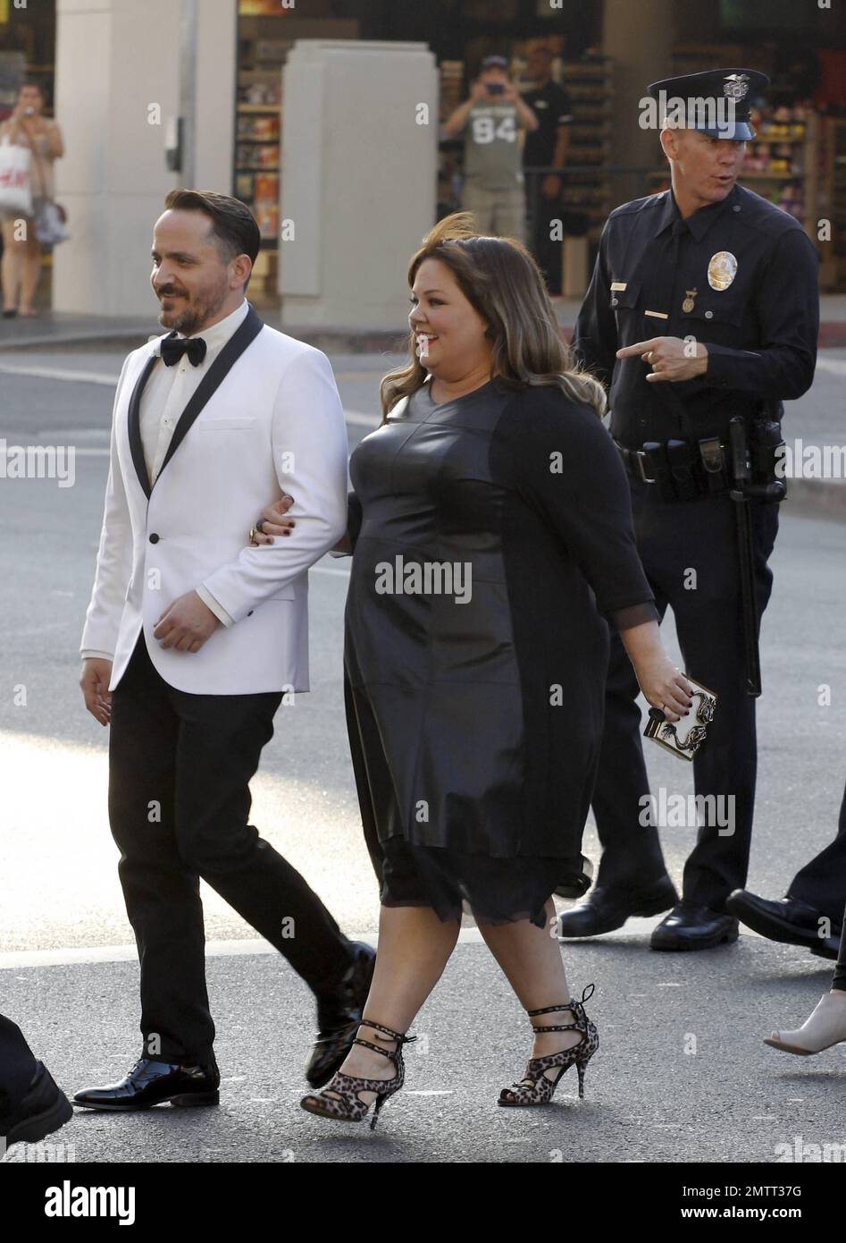 Ben Falcone, Melissa McCarthy at the premiere Of Warner Bros. Pictures ...