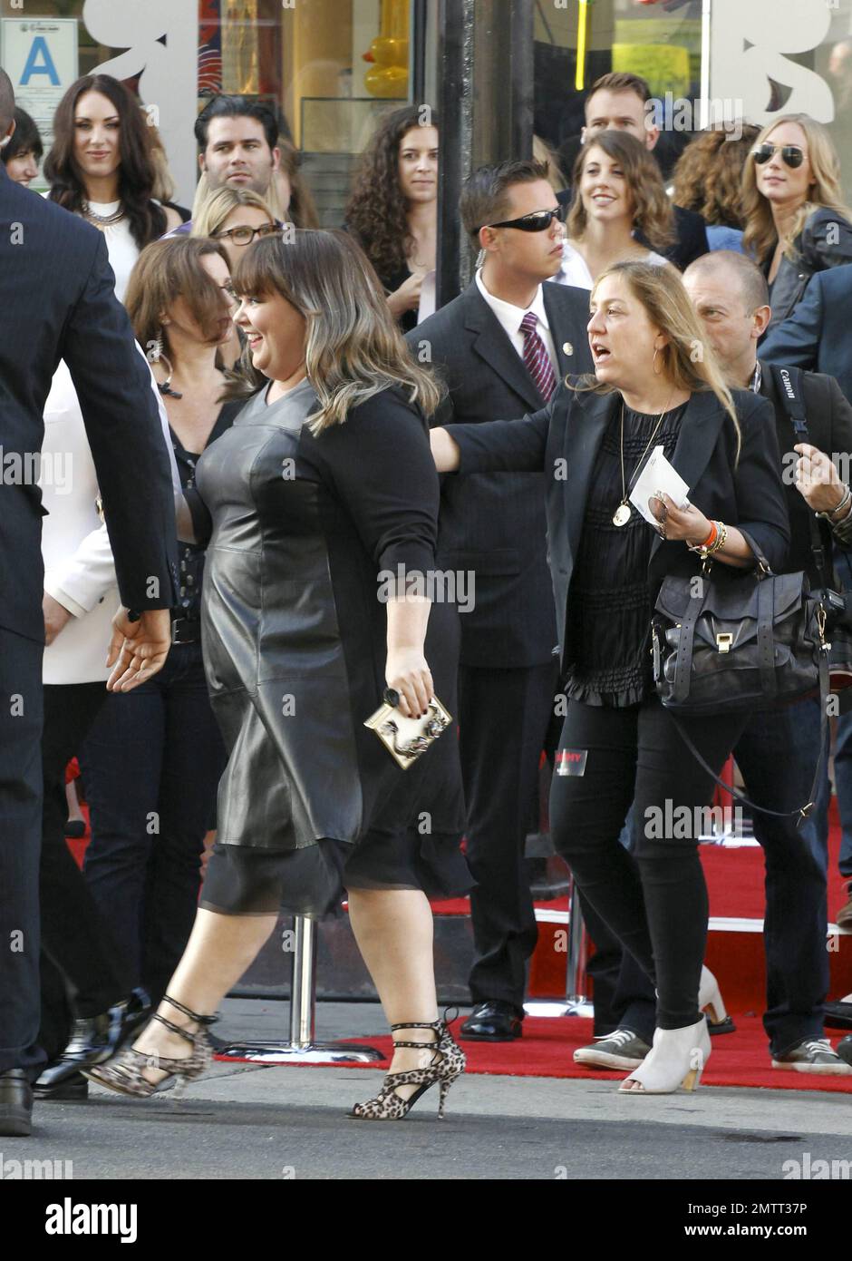 Ben Falcone, Melissa McCarthy at the premiere Of Warner Bros. Pictures ...