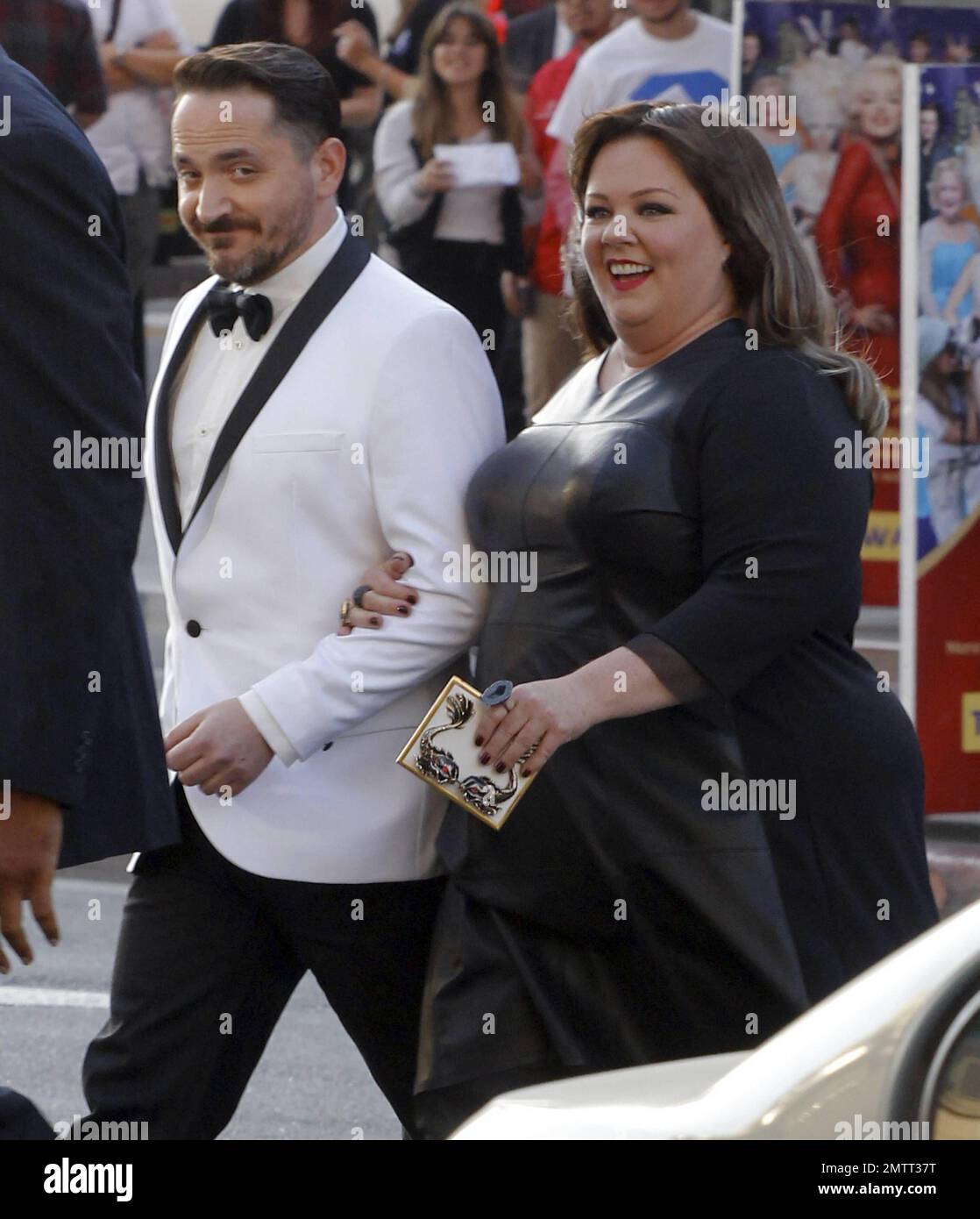 Ben Falcone, Melissa McCarthy at the premiere Of Warner Bros. Pictures ...
