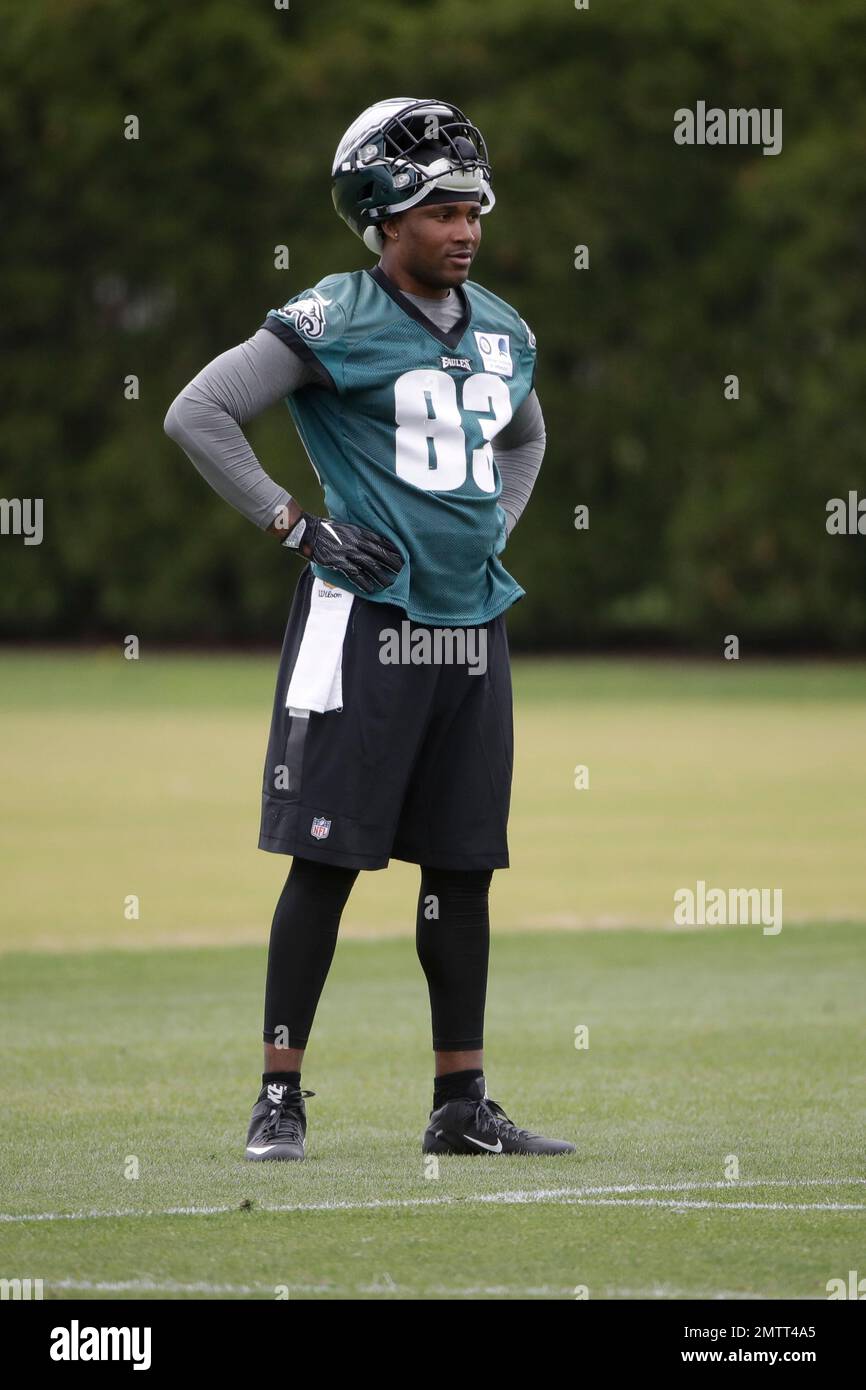 Philadelphia Eagles' Romond Deloatch during an NFL football rookie ...