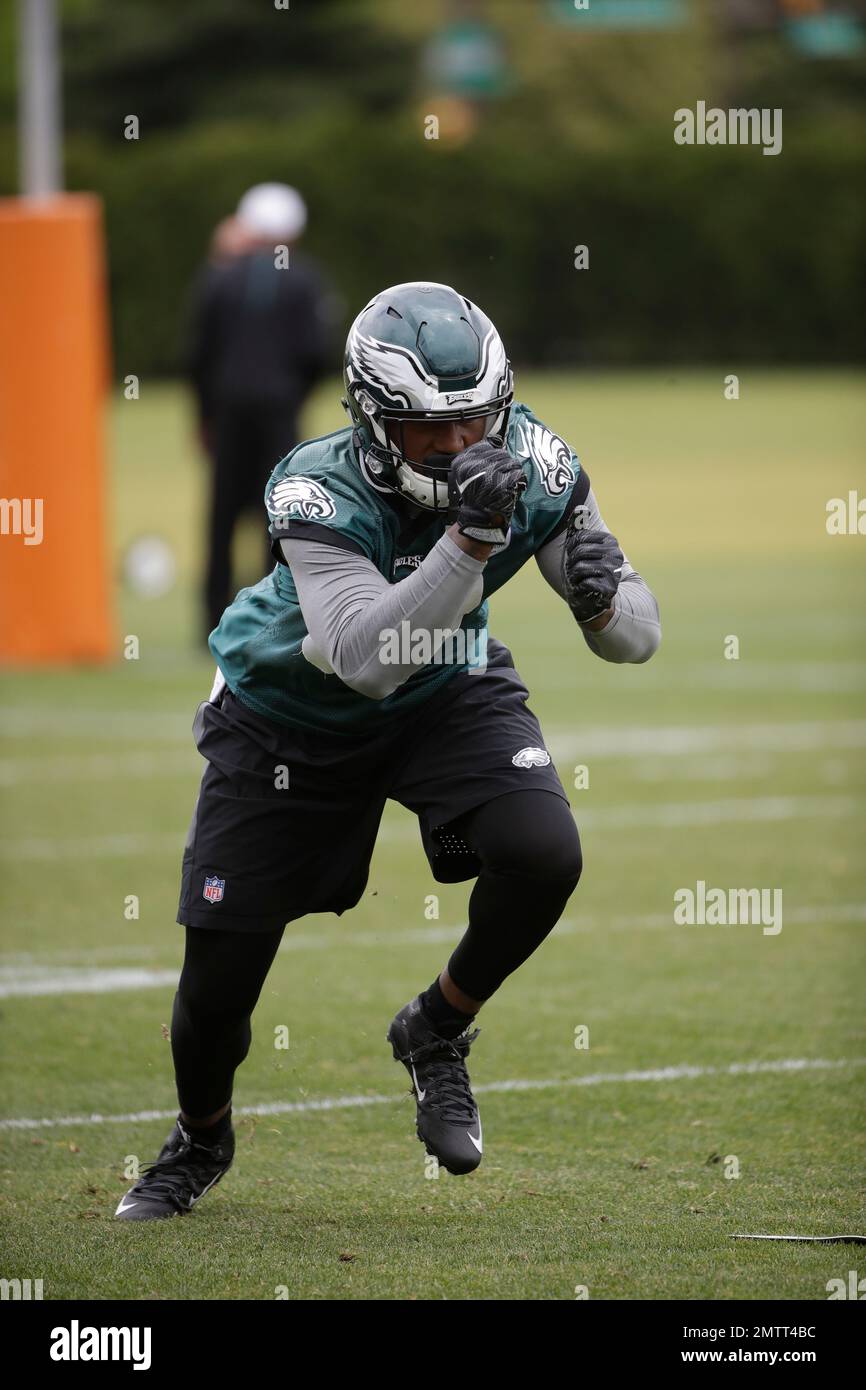 Philadelphia Eagles' Romond Deloatch during an NFL football rookie ...