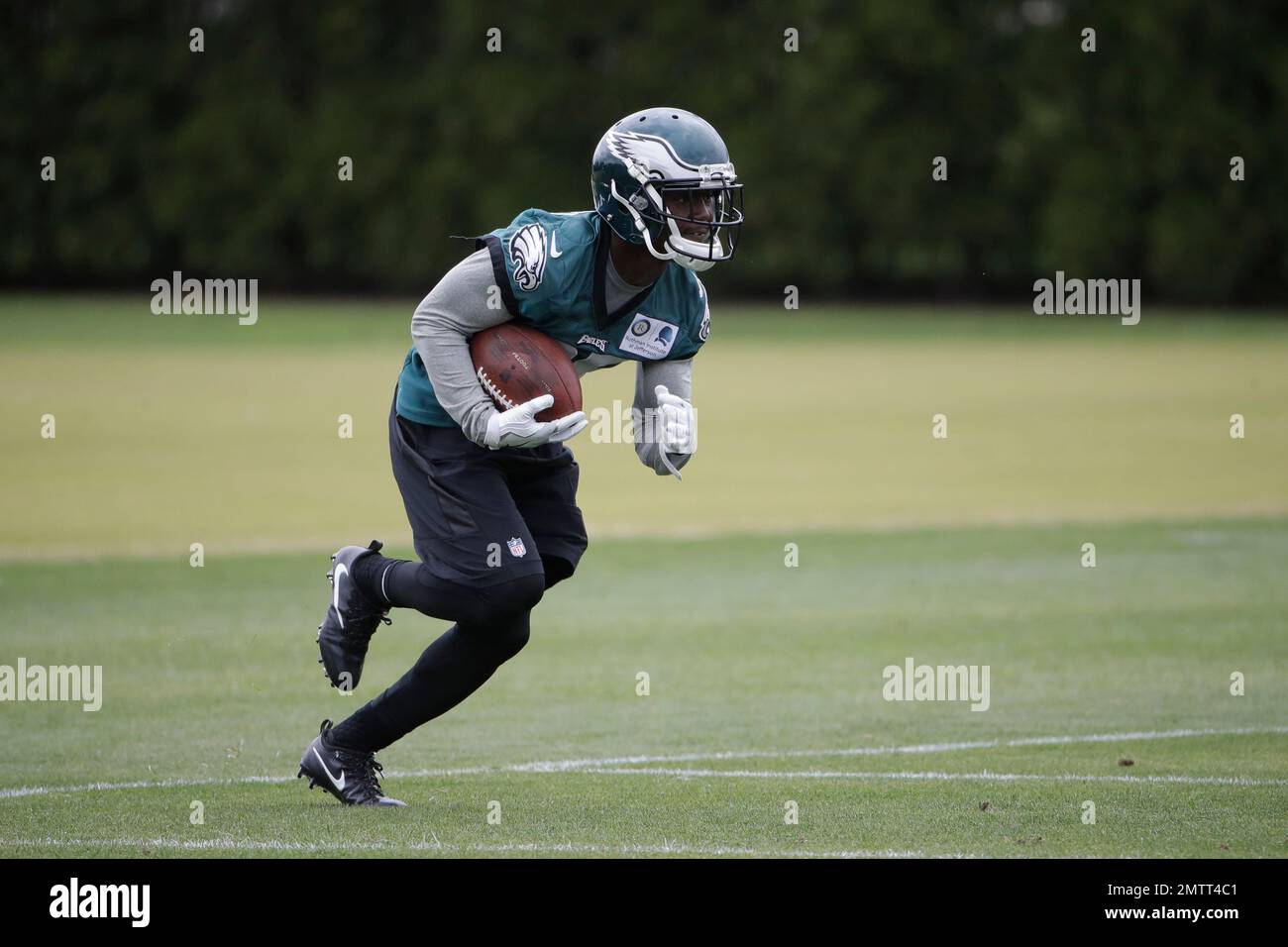 Philadelphia Eagles' Joe Yearby during an NFL football rookie minicamp ...