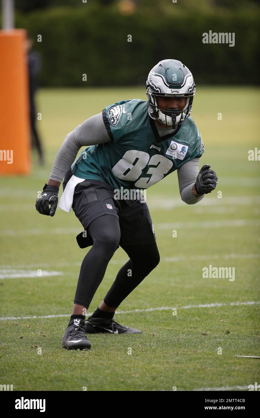 Philadelphia Eagles' Romond Deloatch during an NFL football rookie ...