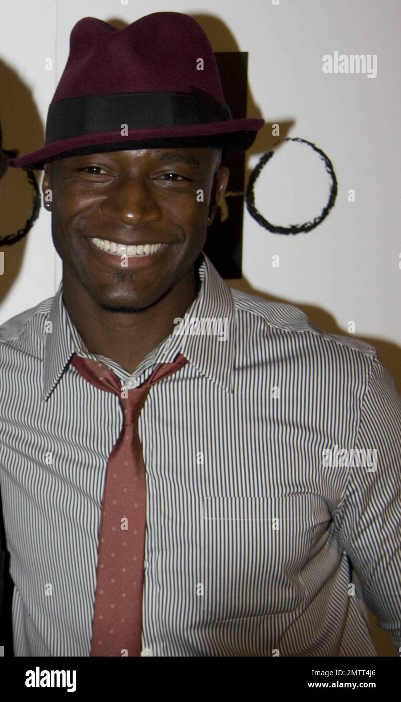 Actor Tae Diggs attends the TAO nightclub's three-year anniversary ...