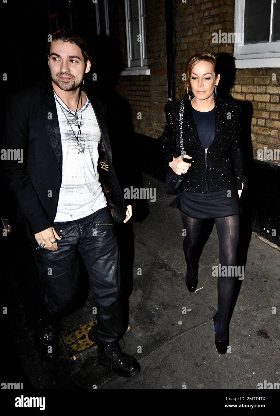 Socialite, television presenter and model Tara Palmer Tomkinson wears a ...