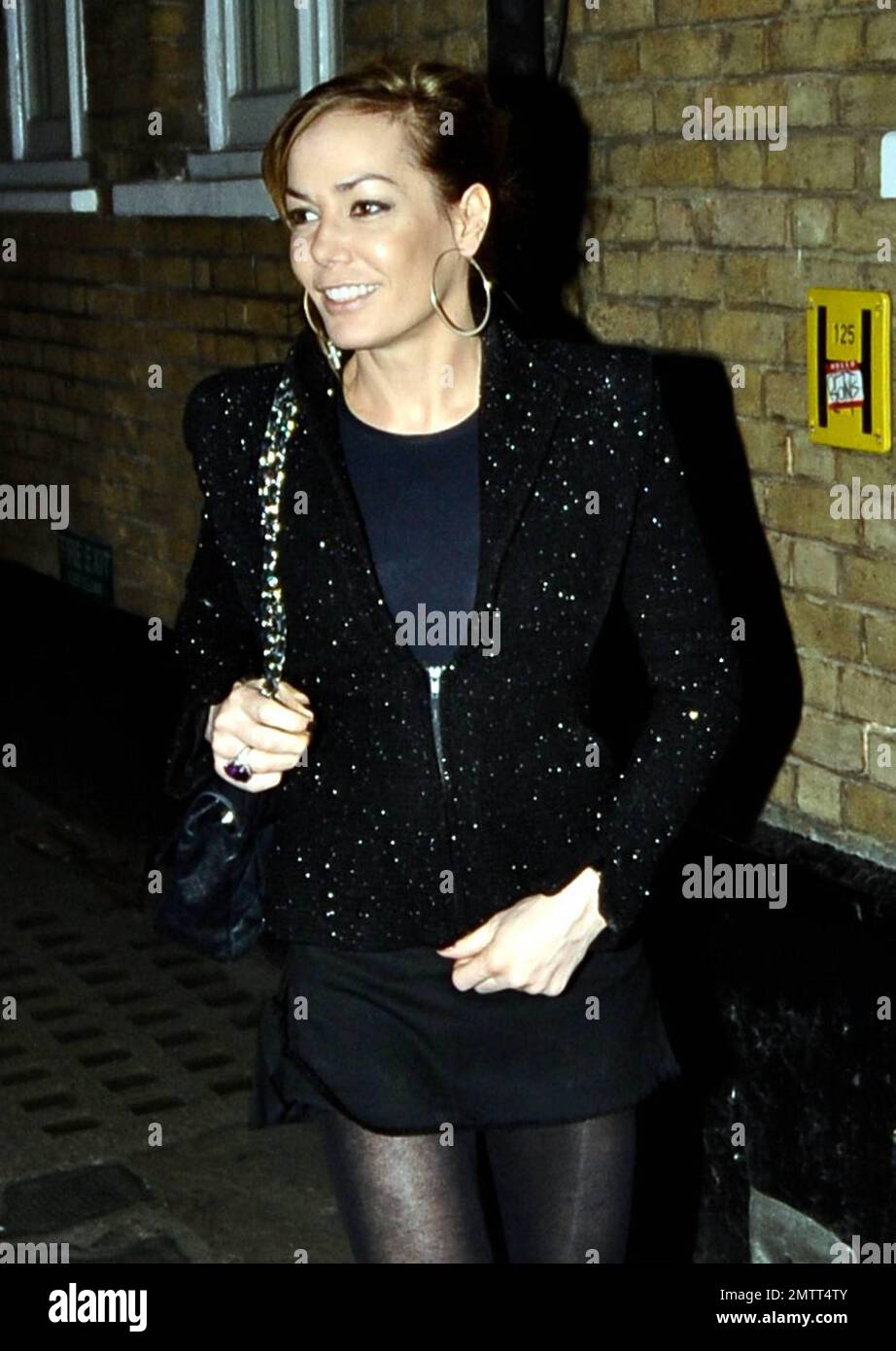 Socialite, television presenter and model Tara Palmer Tomkinson wears a ...