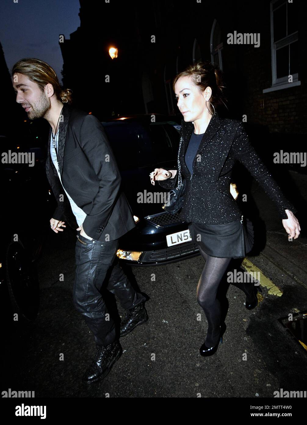 Socialite, television presenter and model Tara Palmer Tomkinson wears a ...