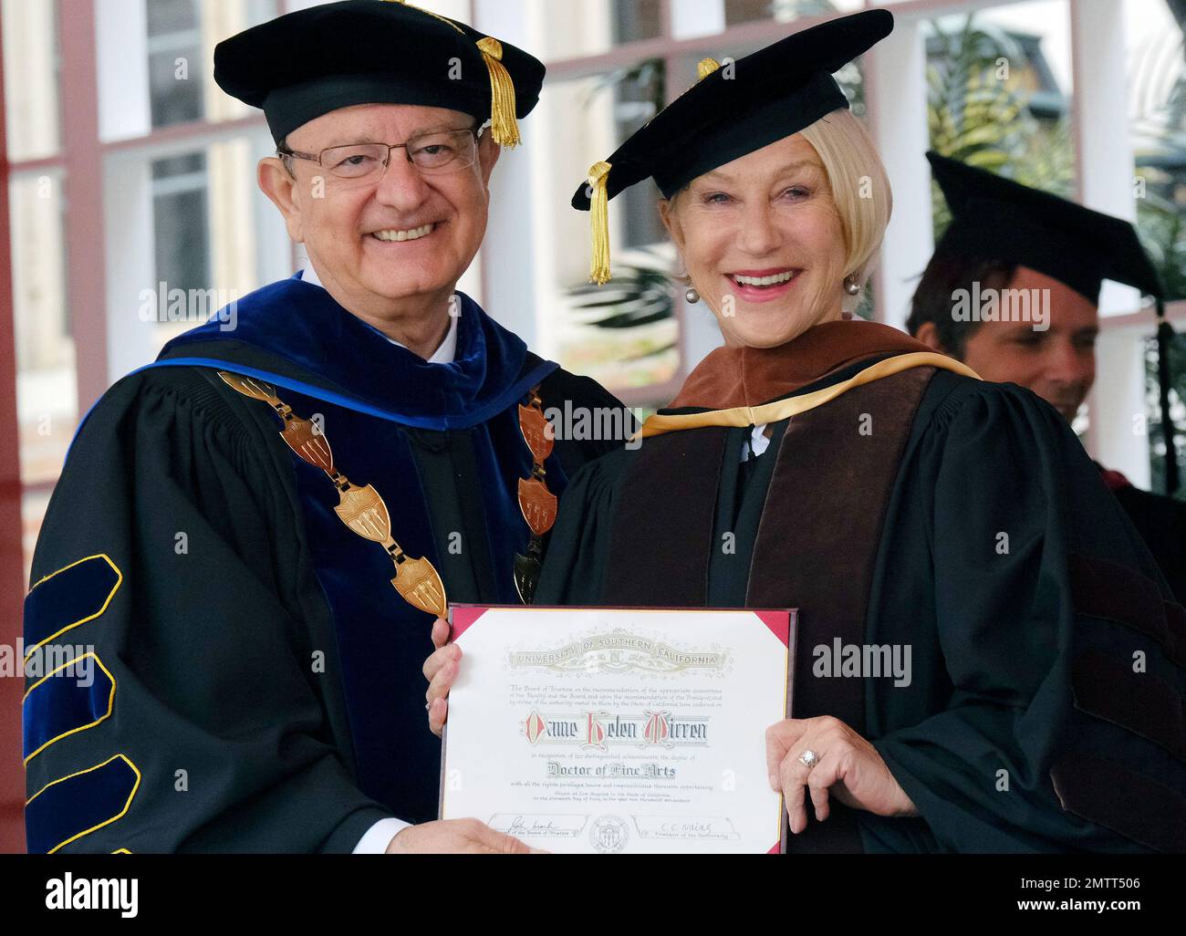 President of the University of Southern California C.L. Max Nikias ...