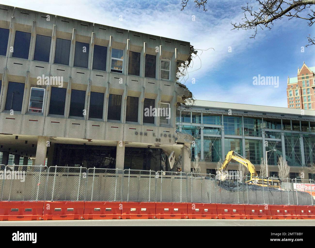 This April 3, 2017, photo shows the John E. Fogarty Building, a former ...