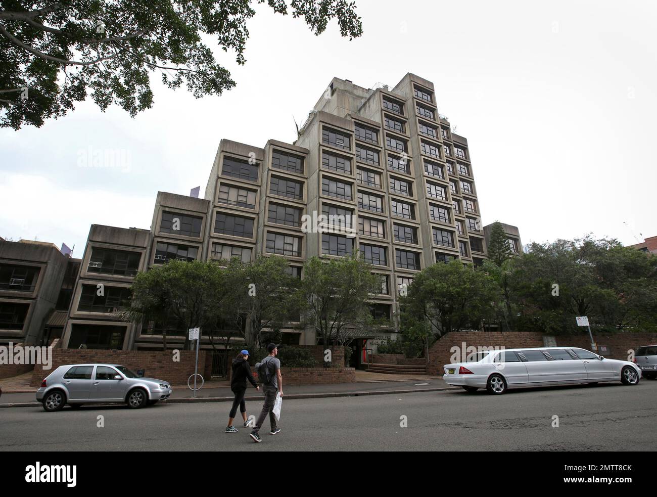 The Sirius building, constructed in the Brutalist style, overlooks the ...