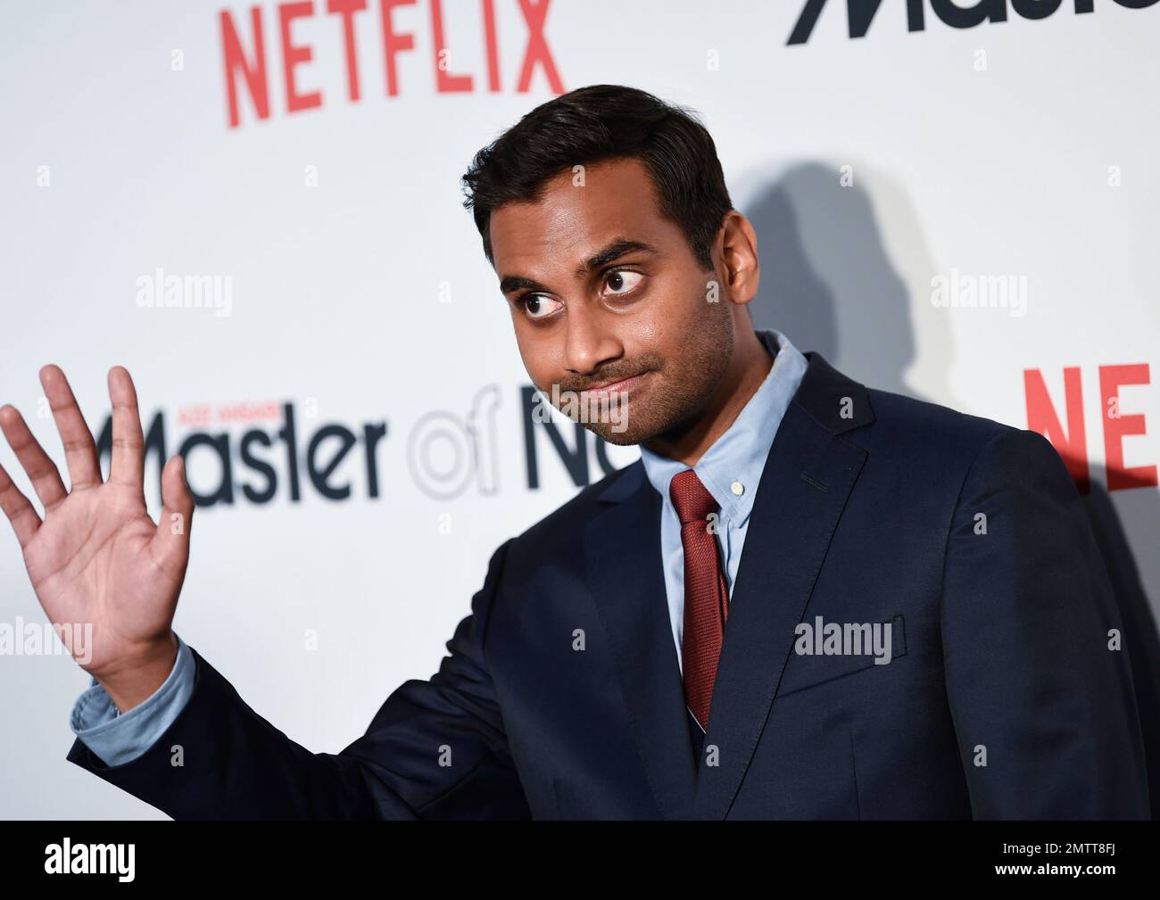 Co-creator, executive producer and actor Aziz Ansari attends Netflix's ...