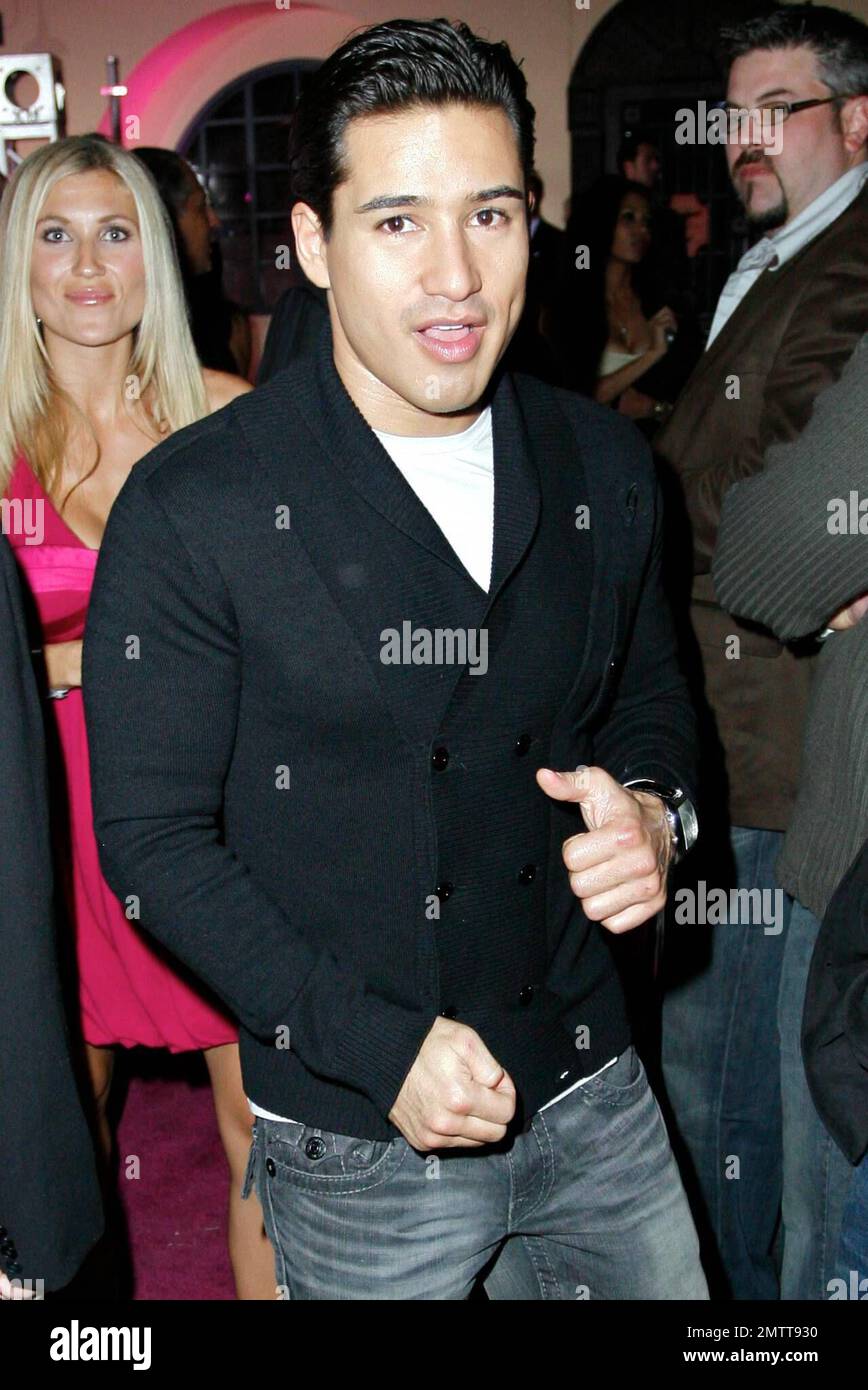 Mario Lopez leaves Taste Ultra Lounge during Super Bowl week in ...