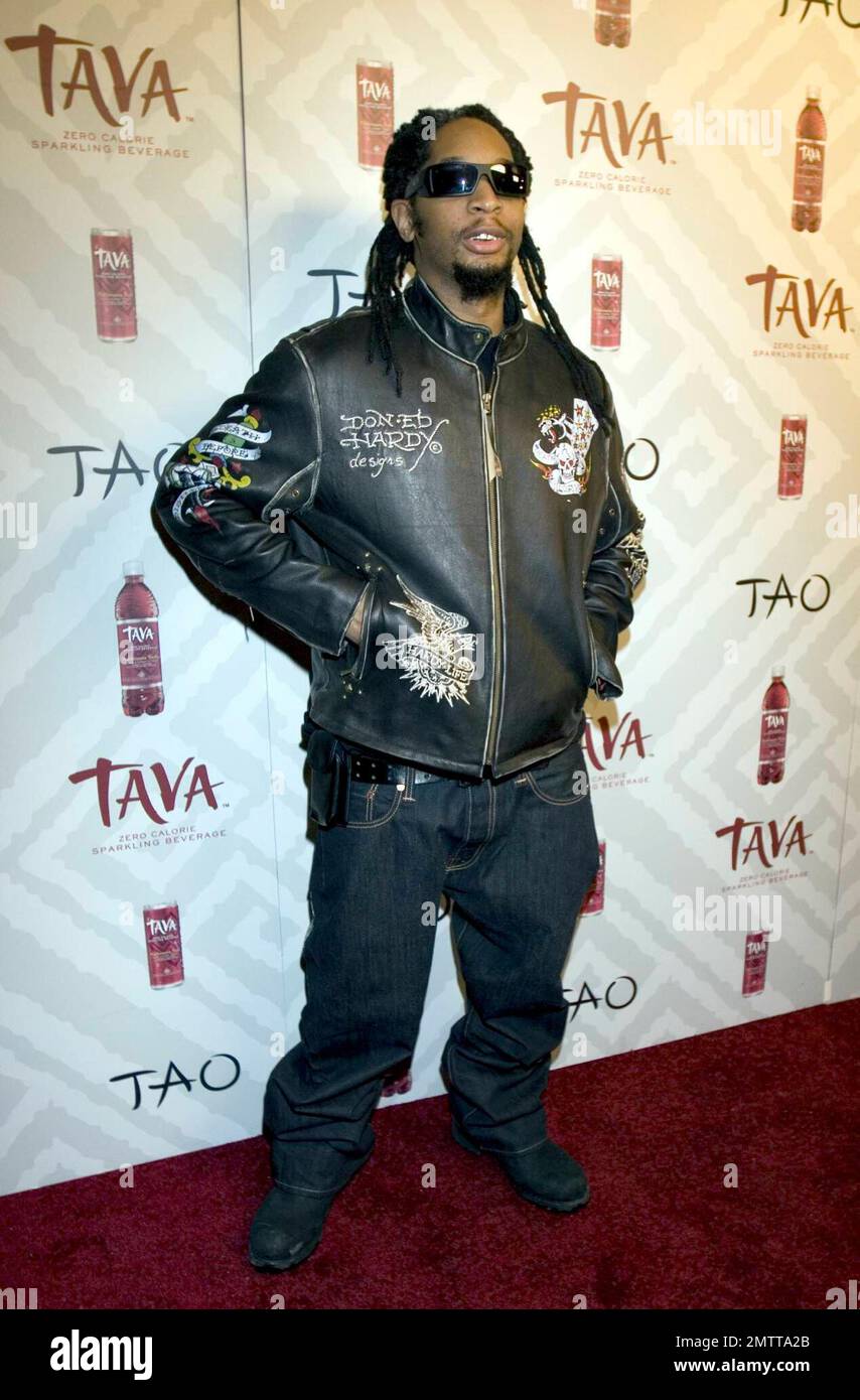 Lil Jon on the red carpet at the Tava Sparkling Beverage launch at TAO ...
