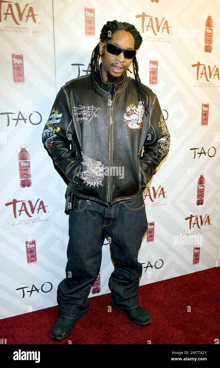 Lil Jon on the red carpet at the Tava Sparkling Beverage launch at TAO ...