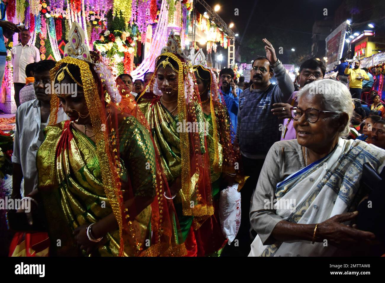Kolkata, India. 01st Feb, 2023. A Trinamool Congress (TMC) Councilor ...