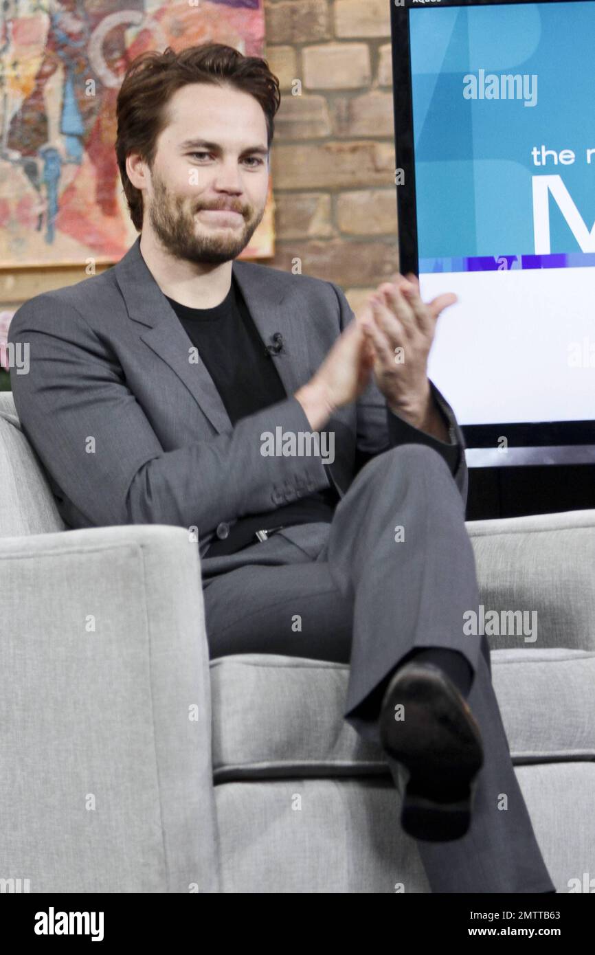 Actor Taylor Kitsch makes an appearance on the 'Marilyn Denis' show to ...