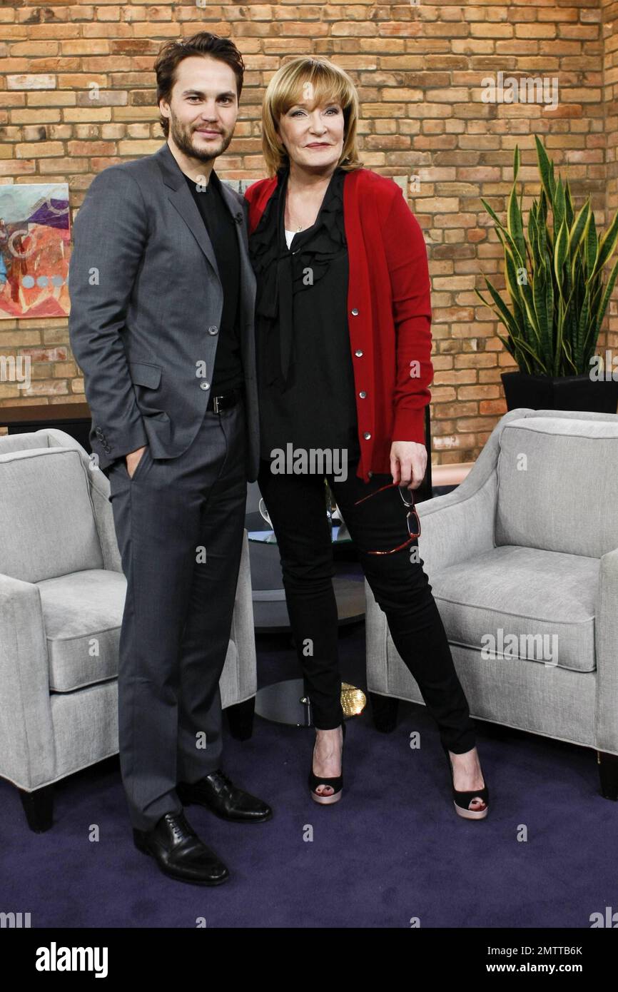 Actor Taylor Kitsch makes an appearance on the 'Marilyn Denis' show to ...