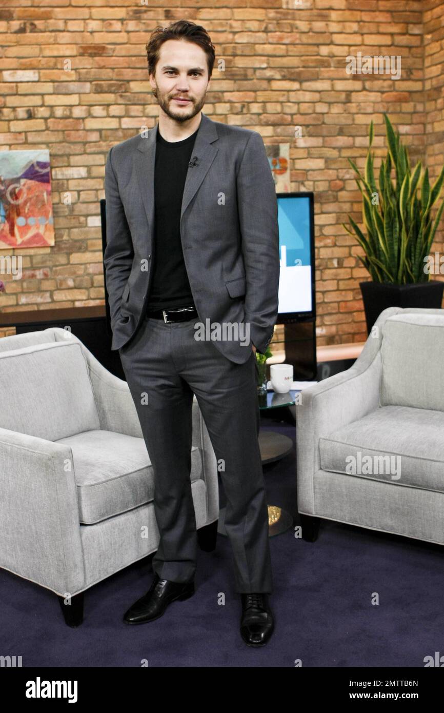 Actor Taylor Kitsch makes an appearance on the 'Marilyn Denis' show to ...