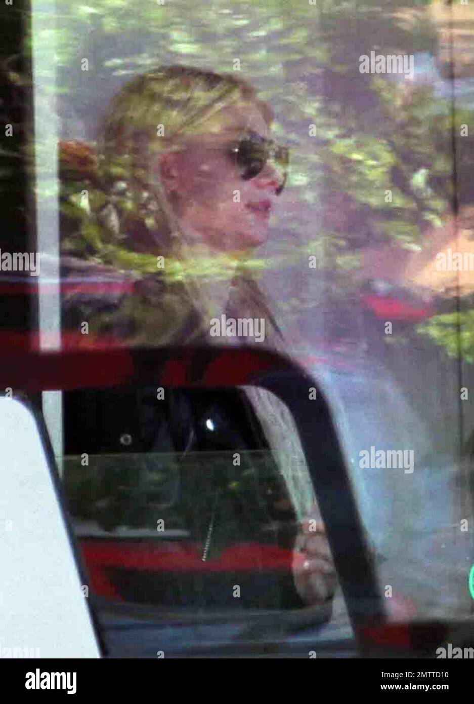 Actress turned Rock star, Taylor Momsen, arrives for sound check at the ...