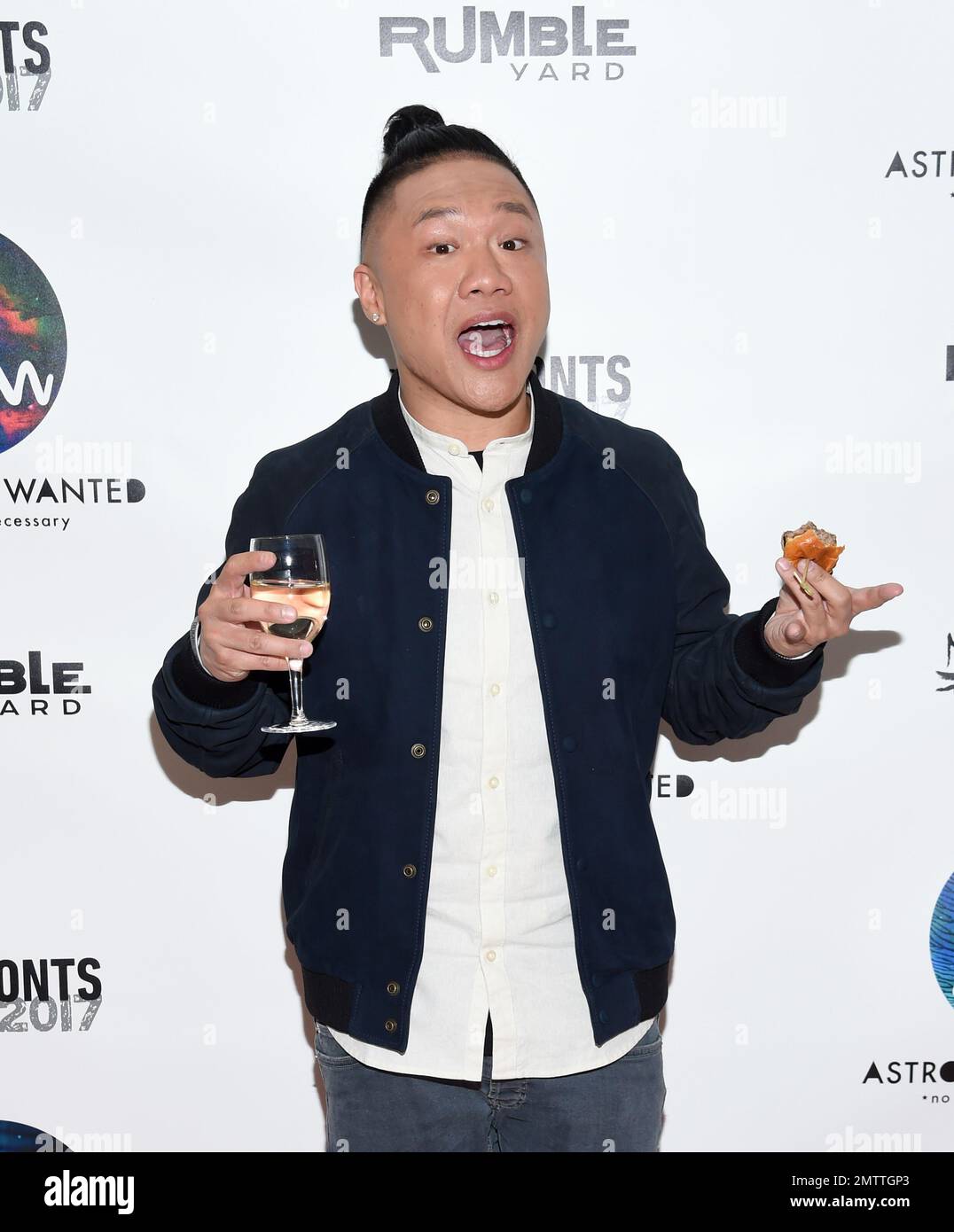 Timothy DeLaGhetto attends the Astronauts Wanted and Rumble Yard joint ...
