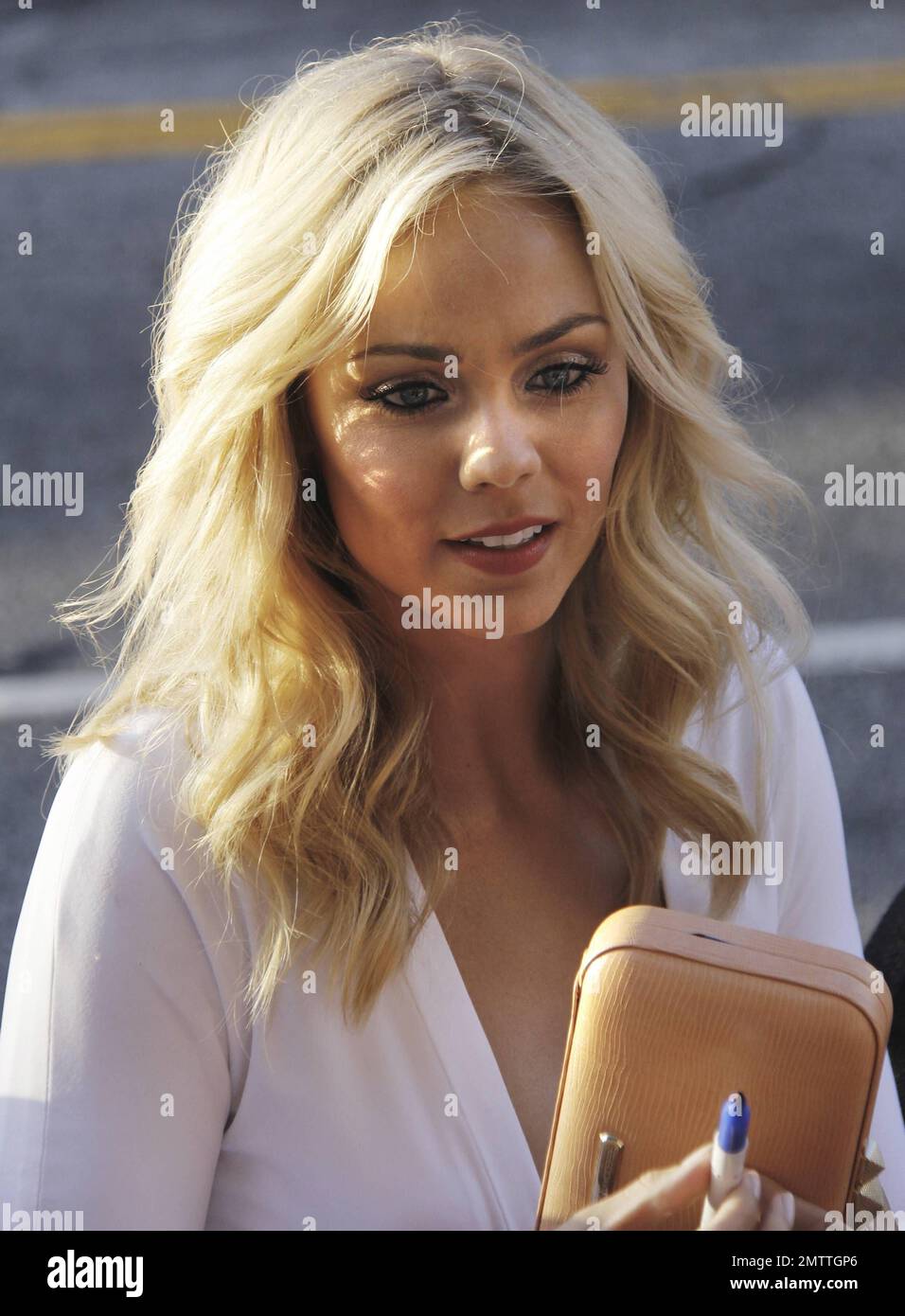 Laura Vandervoort at the Los Angeles Film premiere of "Ted" held at the ...