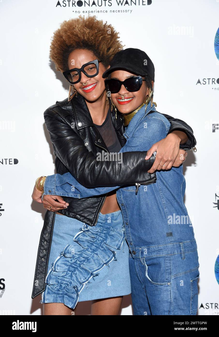 Corianna Dotson, left, and Brianna Dotson of Coco and Breezy attend the ...
