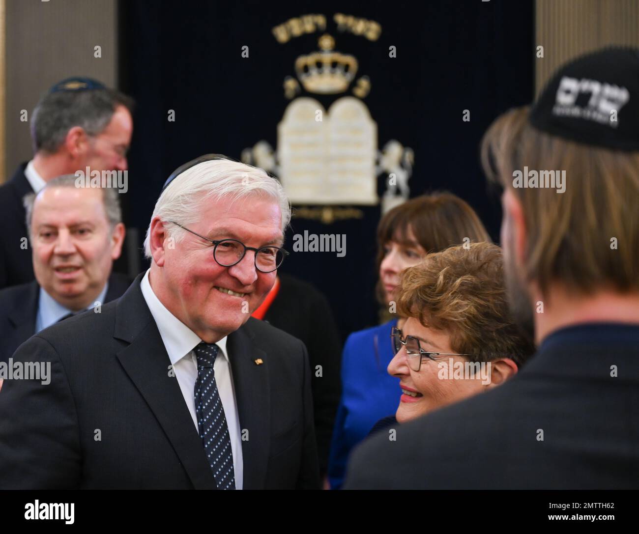 01 February 2023, Rhineland-Palatinate, Mainz: Federal President Frank ...