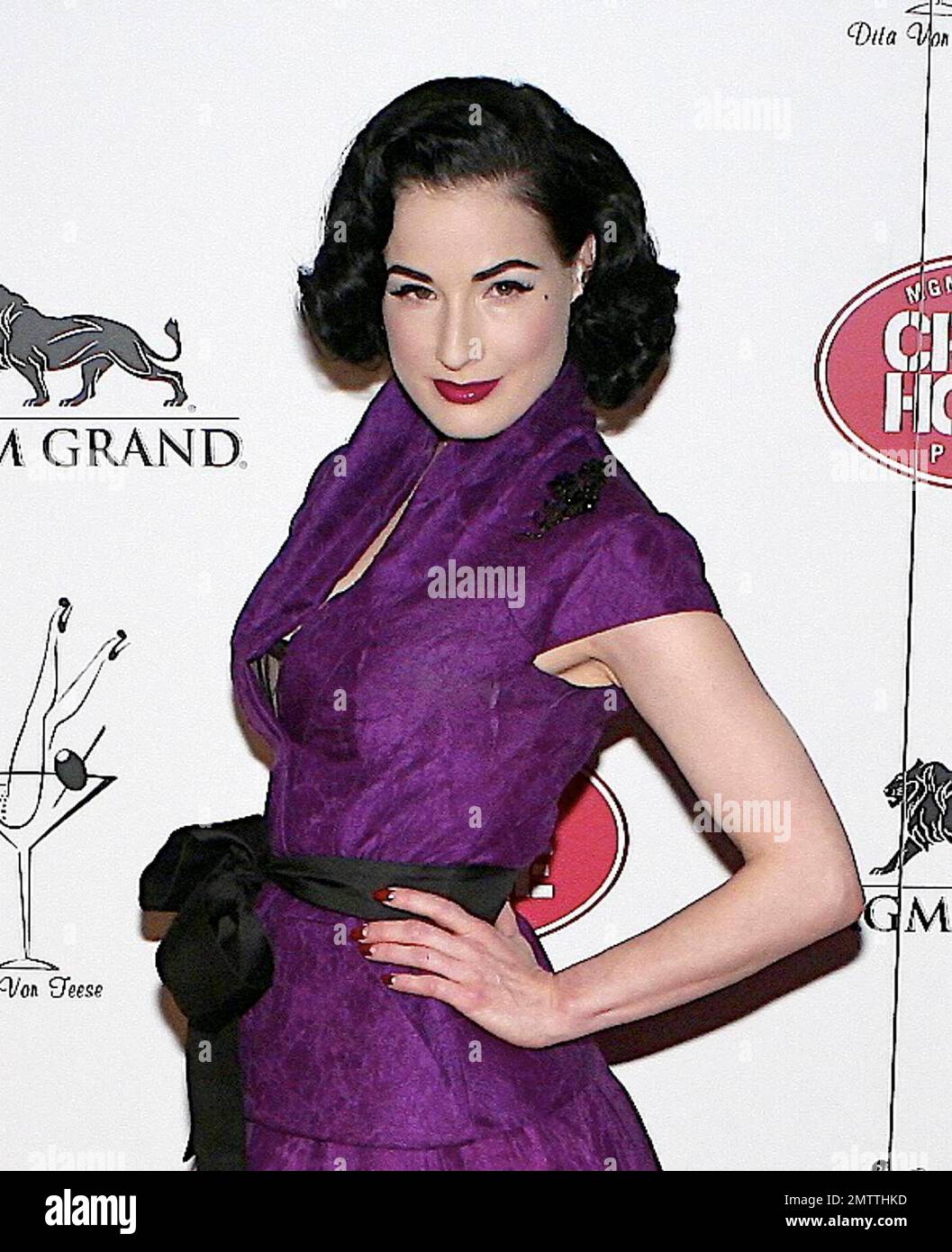 International Queen of Burlesque, Dita Von Teese is a guest Judge at ...