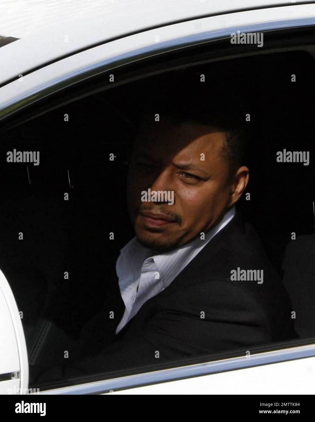 Exclusive!! Terrence Howard leaves the Four Seasons Hotel, shortly ...