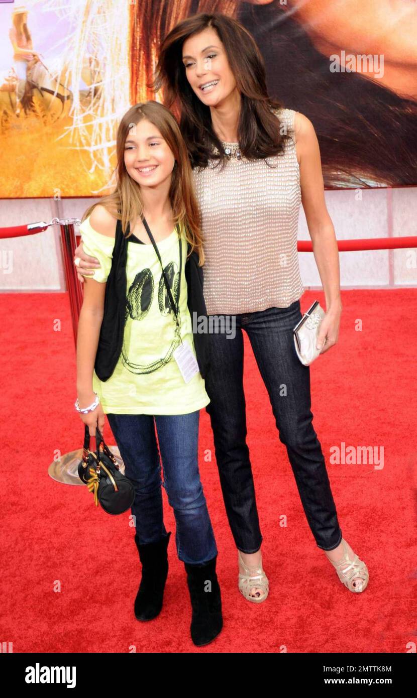 "Desperate Housewives" star Terri Hatcher attends the "Hannah Montana ...