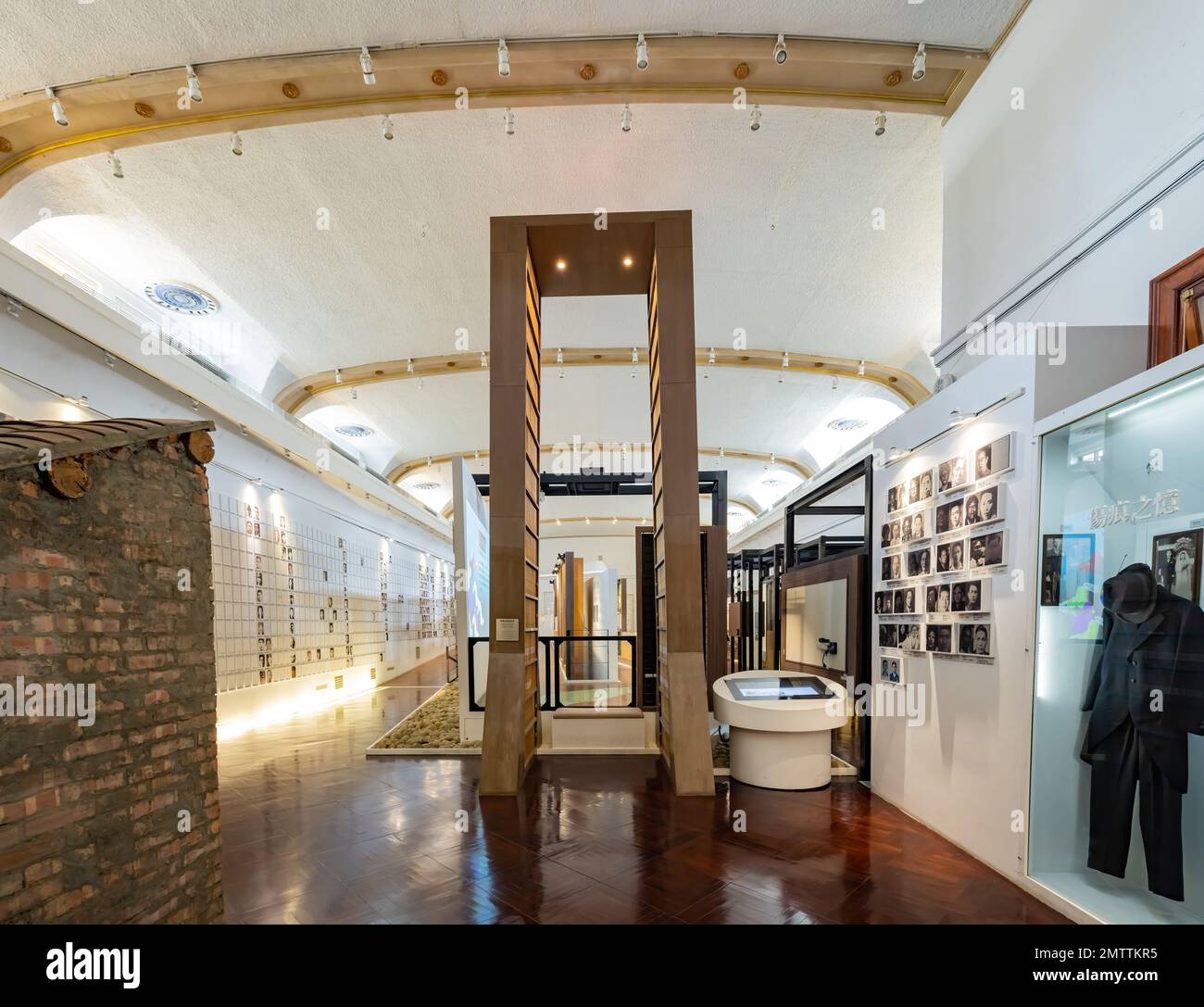 Taipei, JAN 1 2023 - Interior view of the National 228 Memorial Museum ...