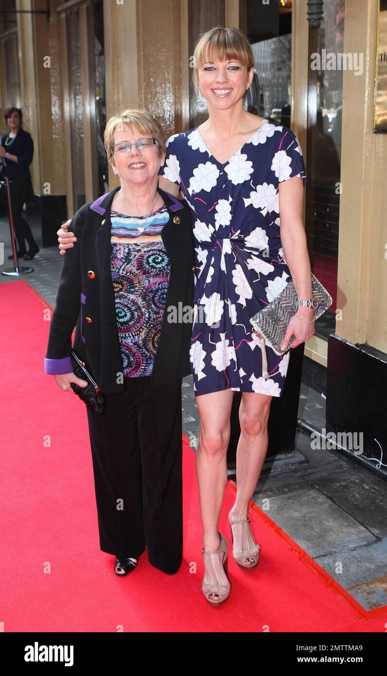 Sarah Cox attends Tesco Magazine Mum of the Year Awards 2012 held at ...