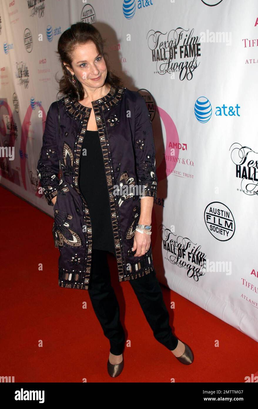 Debra Winger attends the Texas Film Hall of Fame Awards. At the show ...