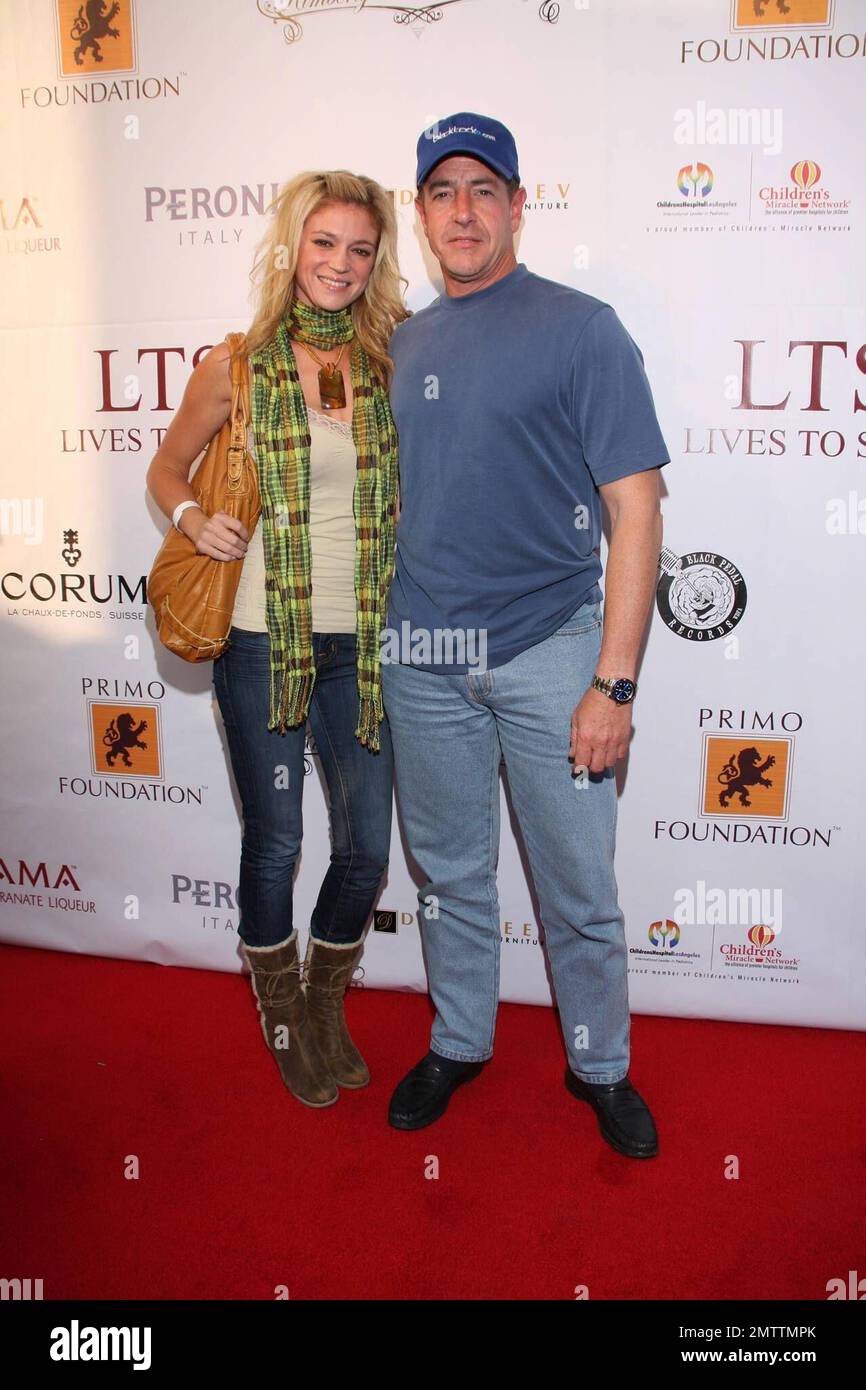 Erin Muller and Michael Lohan arrive at the 3rd Annual Celebrity Texas ...