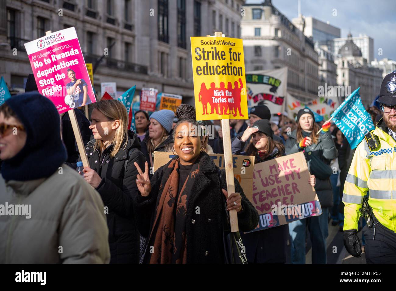 National education nunion hi-res stock photography and images - Alamy