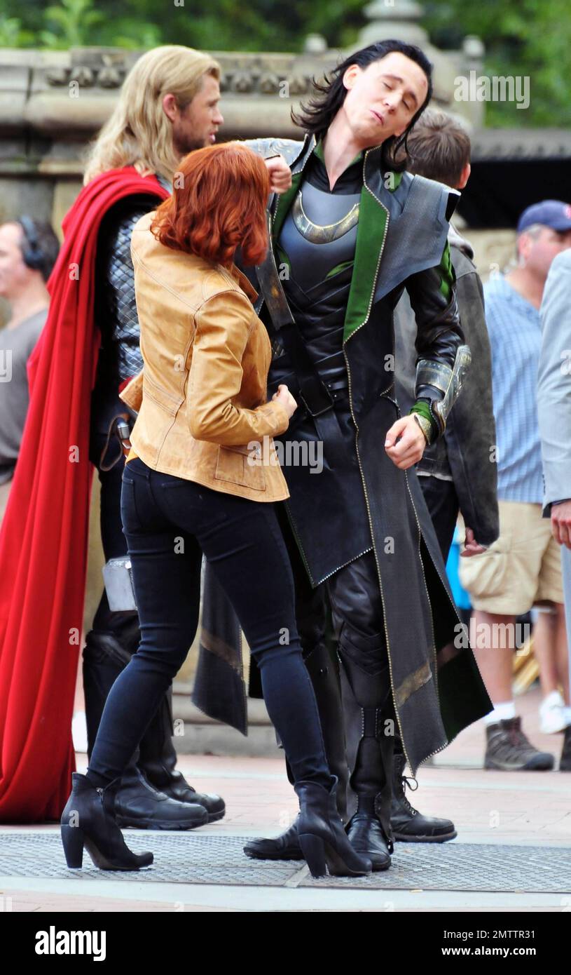 Scarlett Johansson Og Tom Hiddleston Nat And Thor 🫂 I Want To See