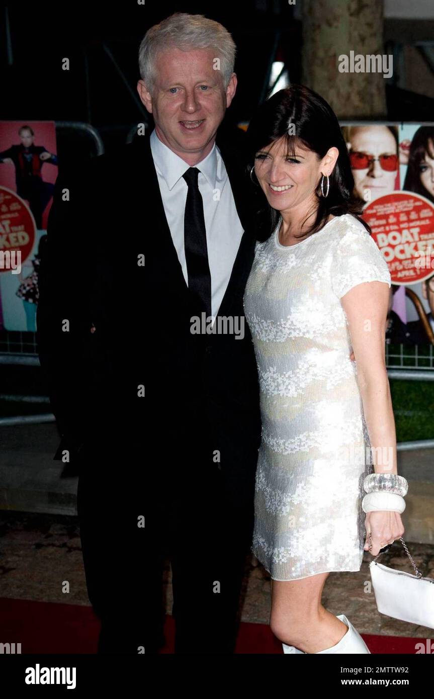 Richard Curtis attends the world premiere of "The Boat That Rocked" at ...