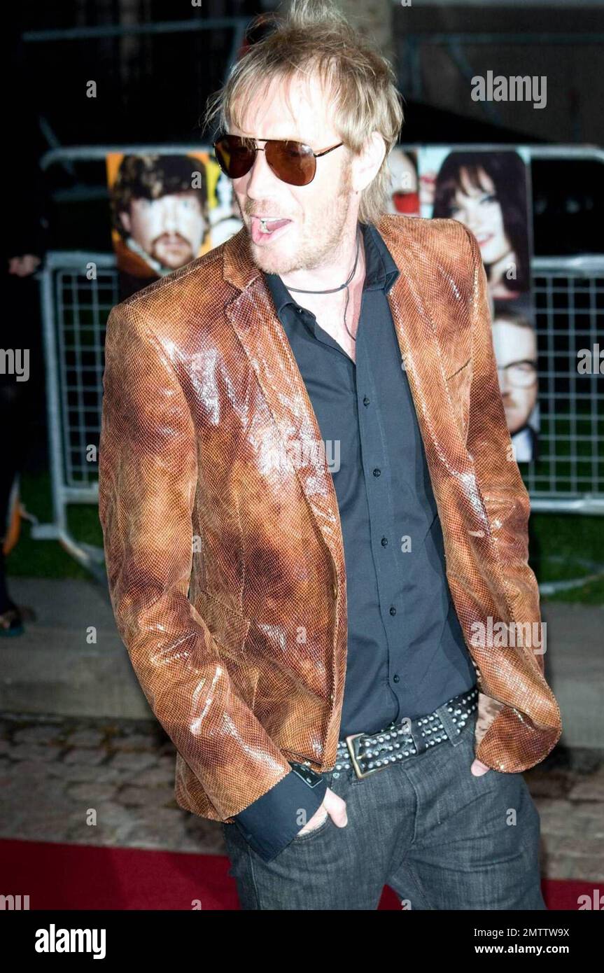 Rhys Ifans attends the world premiere of "The Boat That Rocked" at the ...