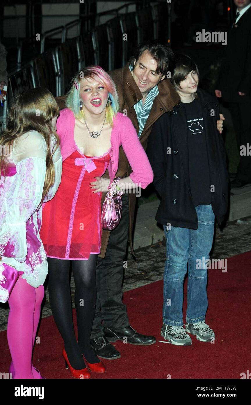 Jonathan Ross and family attend the world premiere of "The Boat That ...