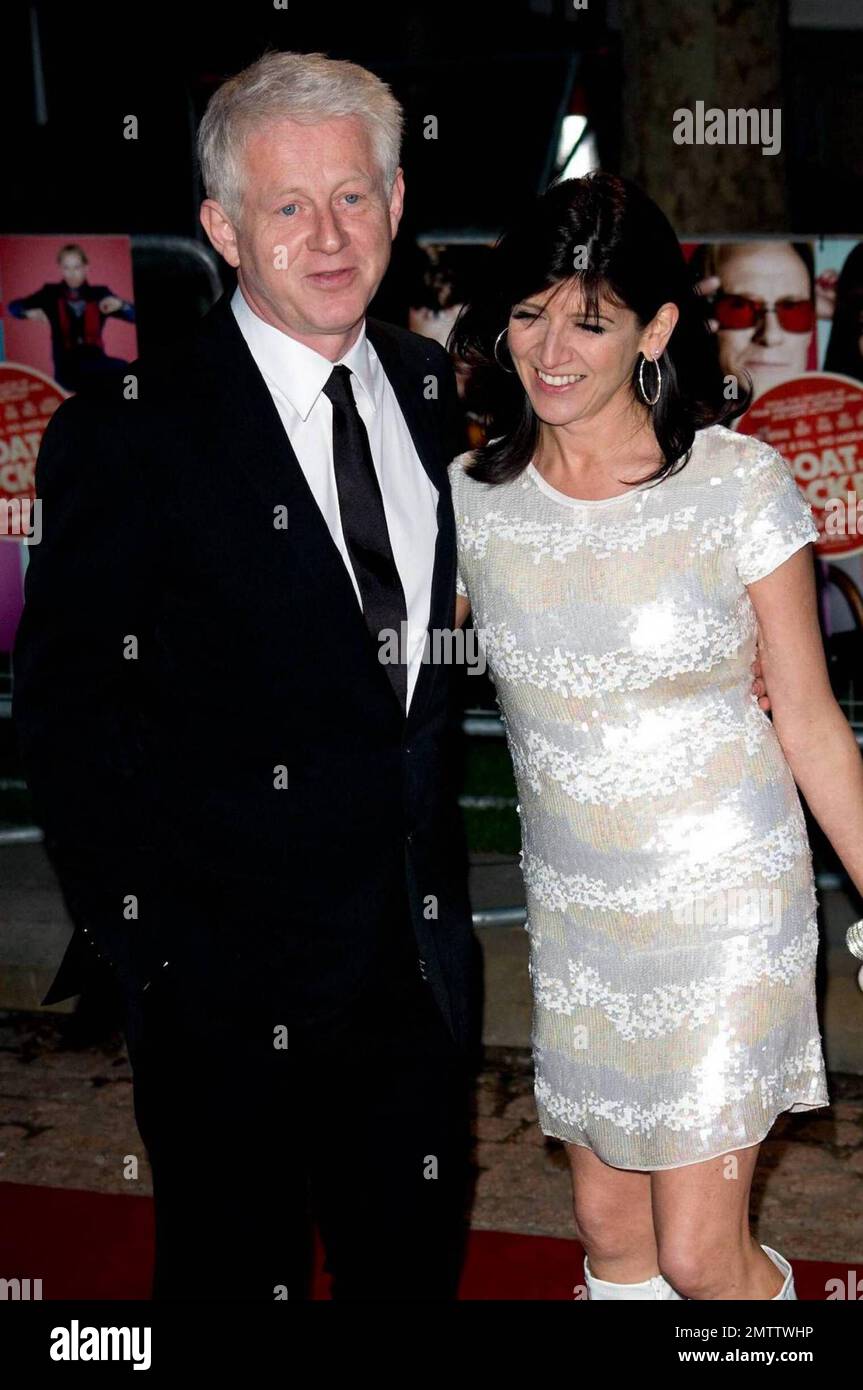 Richard Curtis attends the world premiere of "The Boat That Rocked" at ...