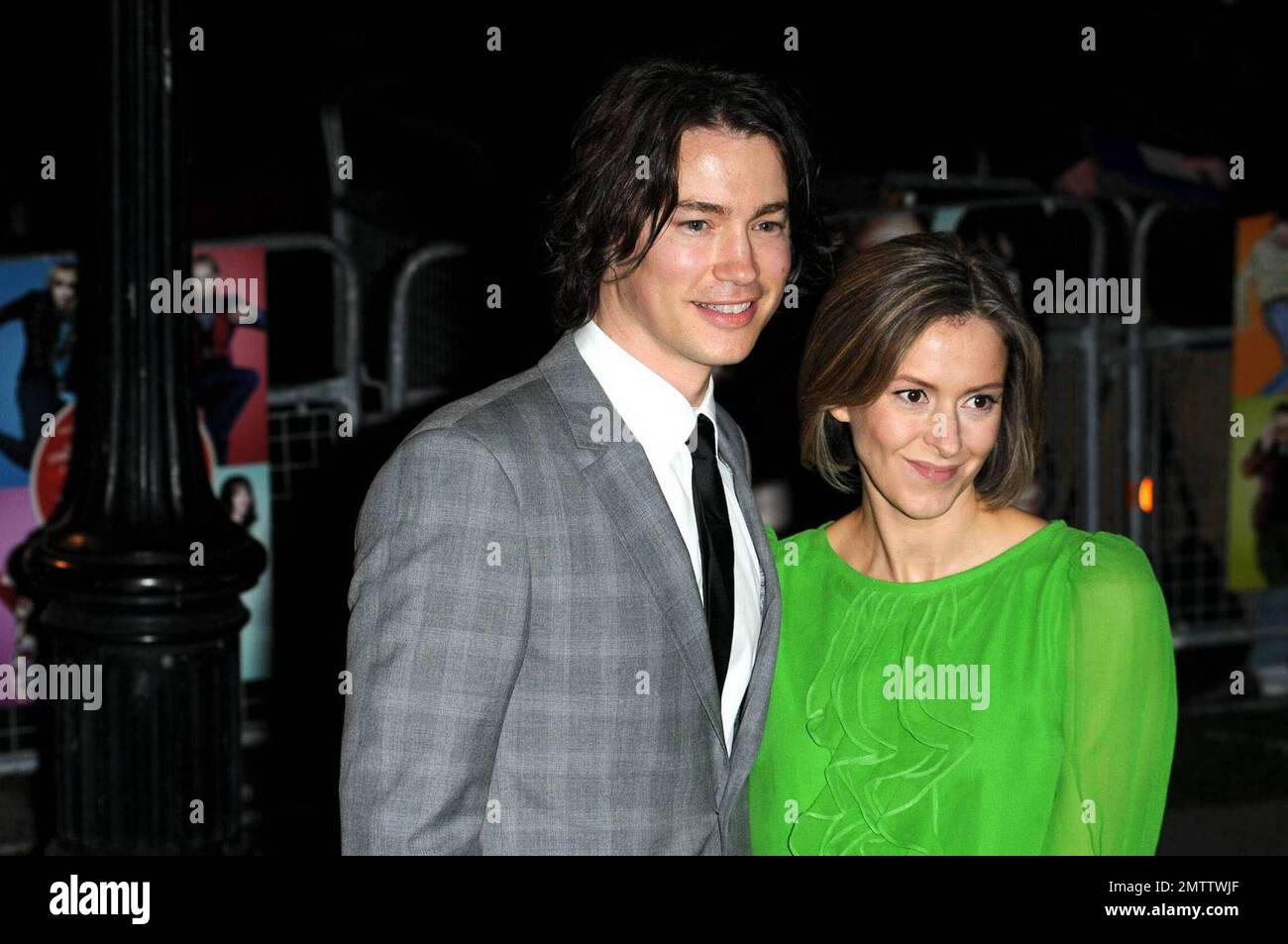 Tom Wisdom attends the world premiere of "The Boat That Rocked" at the ...
