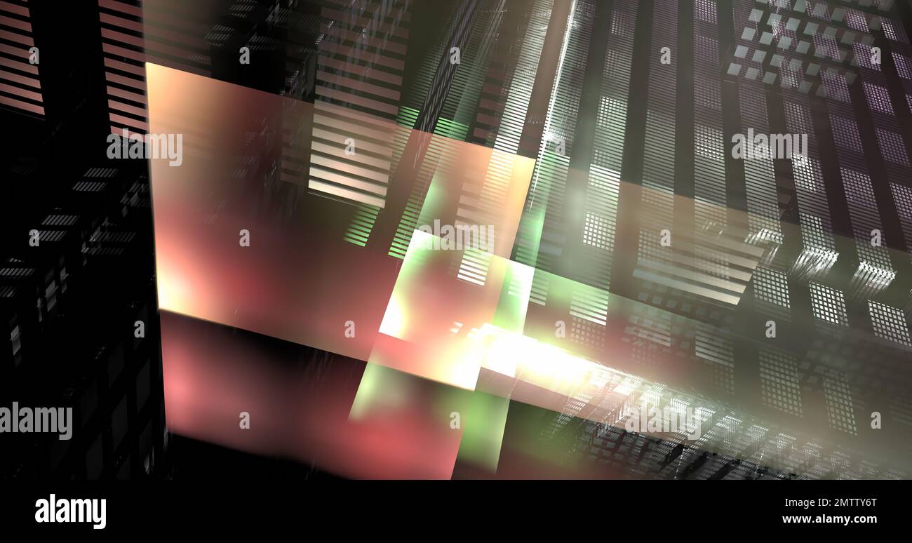 Three-dimensional 3D fractal texture. Computer generated abstract ...