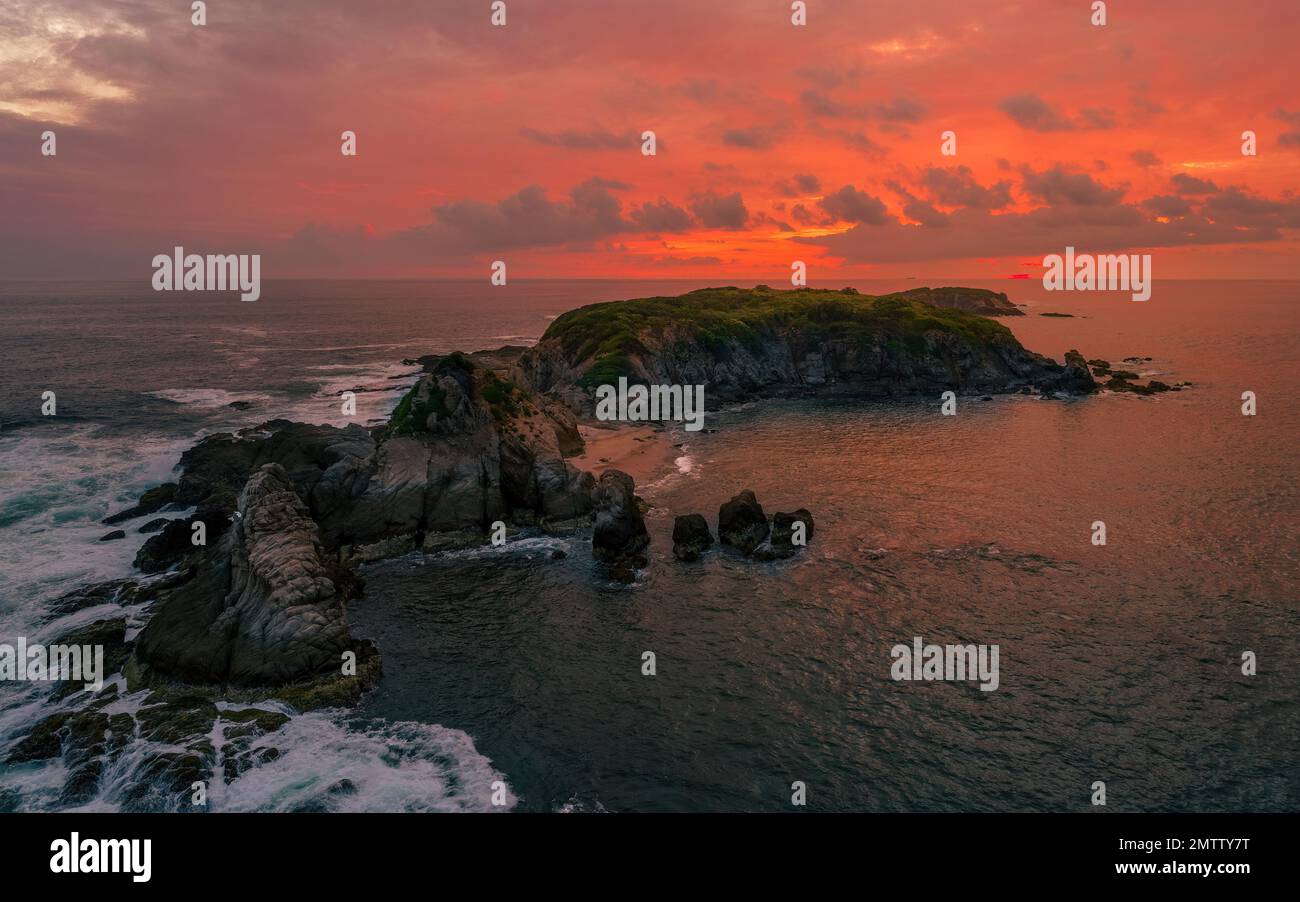 Manzanillo aerial view hi-res stock photography and images - Alamy