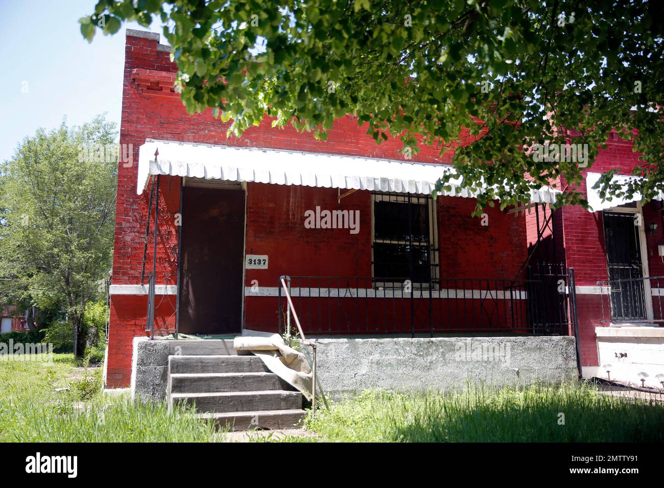 The childhood home of music legend Chuck Berry is shown Tuesday, May 9 ...