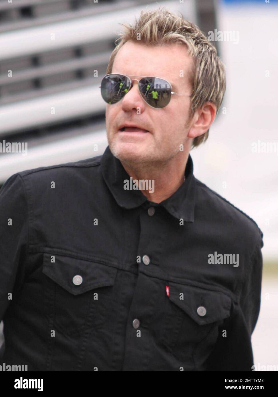 Billy Duffy of the English rock band The Cult at the Sonisphere ...